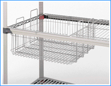 MetroMax Q Slotted Polymer Shelving System